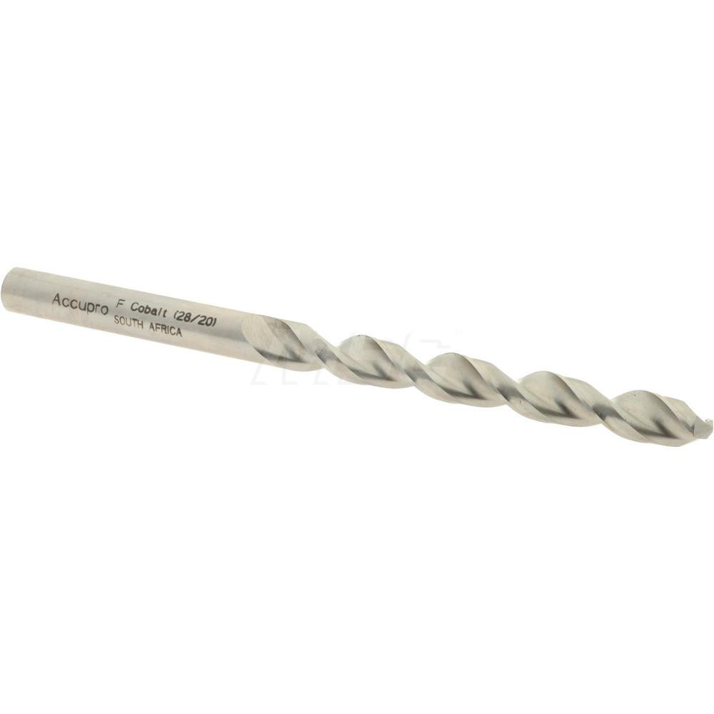 Hertel - Jobber Length Drill Bit: Letter F (0.2570) Dia, 135 deg ...