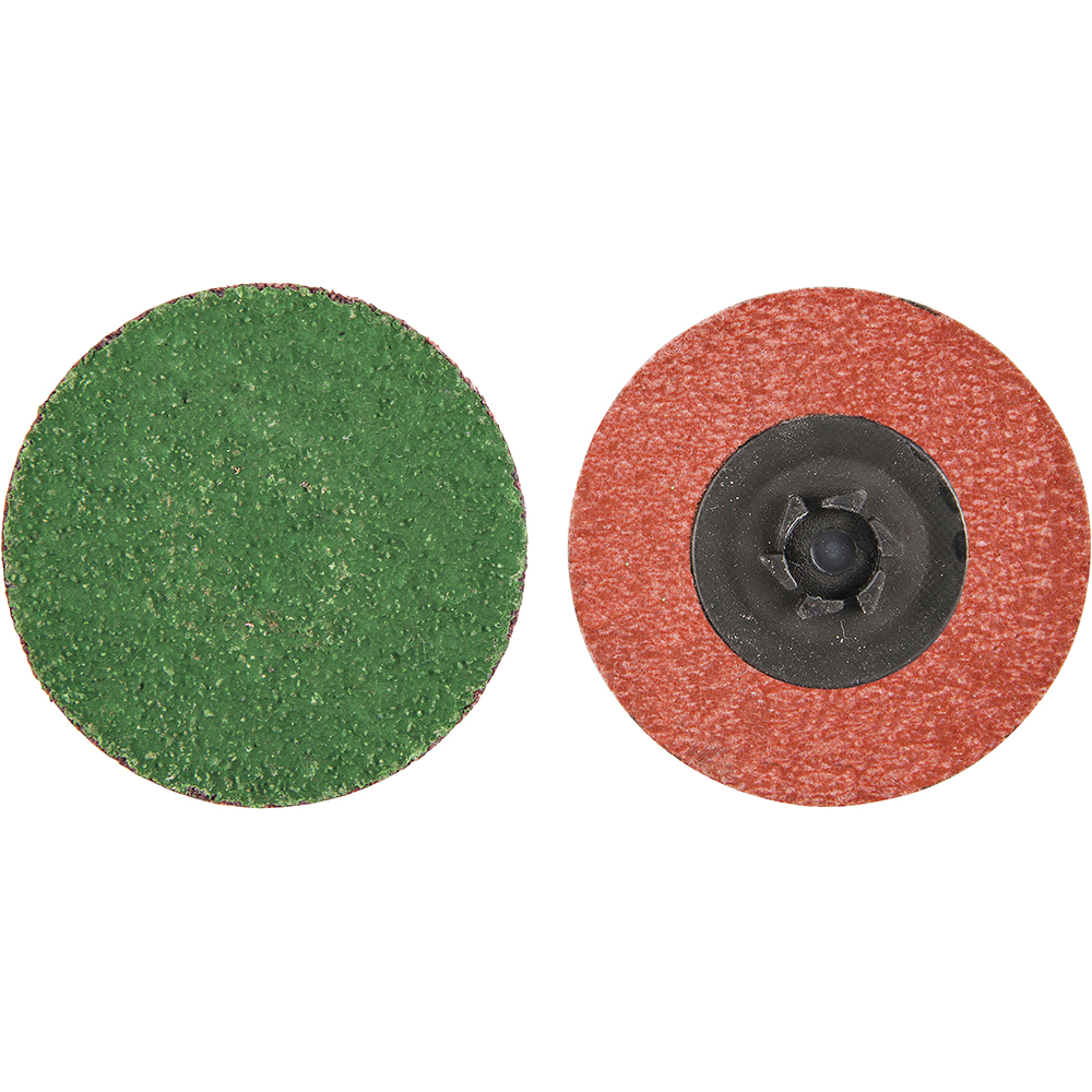 Merit Abrasives - Quick-Change Disc: Type P, 2" Dia, 50 Grit, Zirconia ...