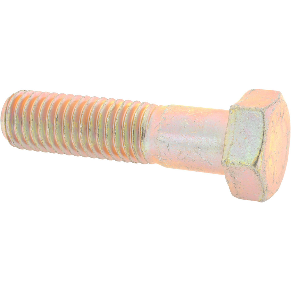 Made in USA - Hex Head Cap Screw: 5/8-11, 2-1/2" Length Under Head ...