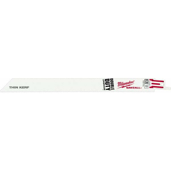 Milwaukee Tool - 9" Long x 3/4" Thick, Steel Reciprocating Saw Blade ...