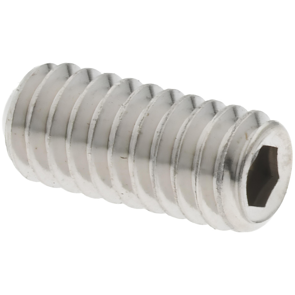 Value Collection - Set Screw: #8-32, 3/8" Overall Length, Cup Point ...