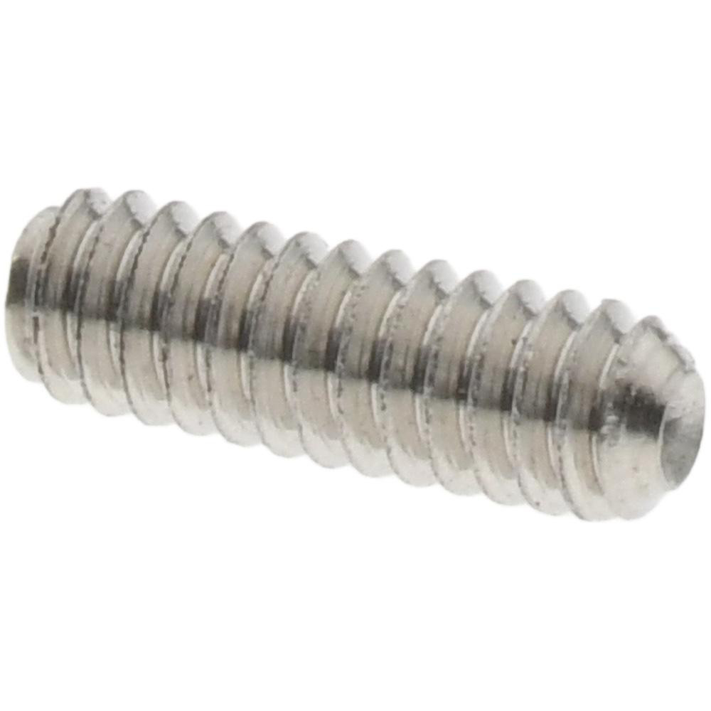Value Collection - Set Screw: #0-80, 3/16" Overall Length, Cup Point ...