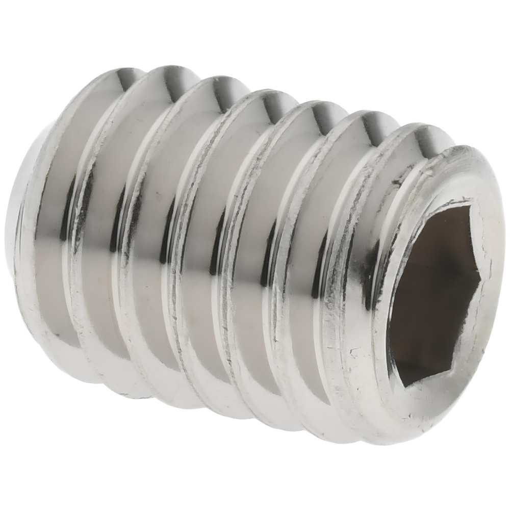 Value Collection - Set Screw: 3/8-16, 1/2" Overall Length, Cup Point ...