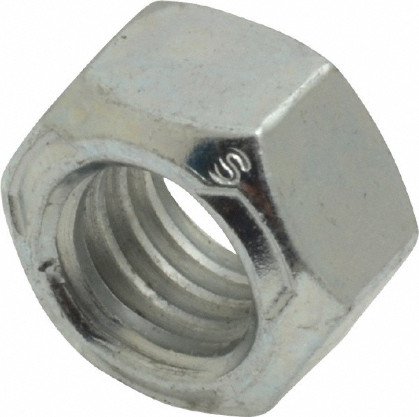 Value Collection - Hex Lock Nut: Distorted Thread, 3/8-16, Grade C ...