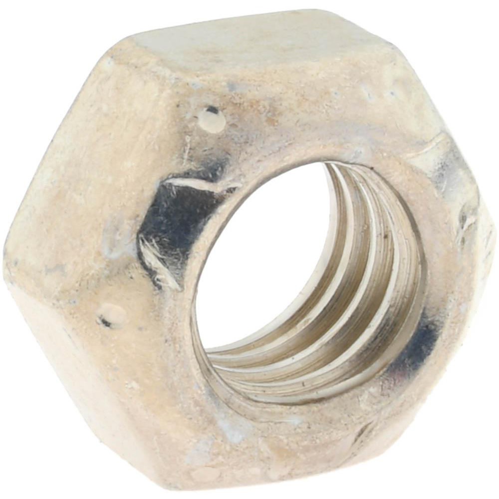Value Collection - Hex Lock Nut: Distorted Thread, 7/16-14, Grade C ...