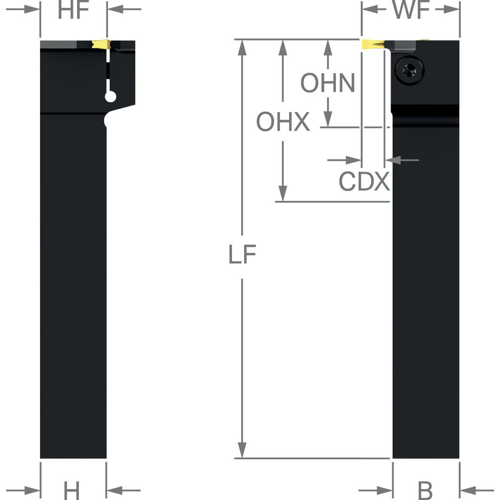 Sandvik Coromant - Indexable Grooving Toolholders: Internal or External ...