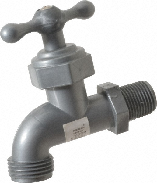Legend Valve - 1/2" Pipe, 125 psi WOG Rating, Celcon Hose Bibb, Stop ...