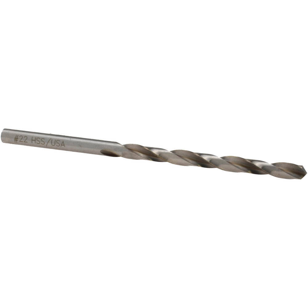 Drillco - Jobber Length Drill Bit: #22 (0.1570) Dia, 118 deg, HSS | MSC ...