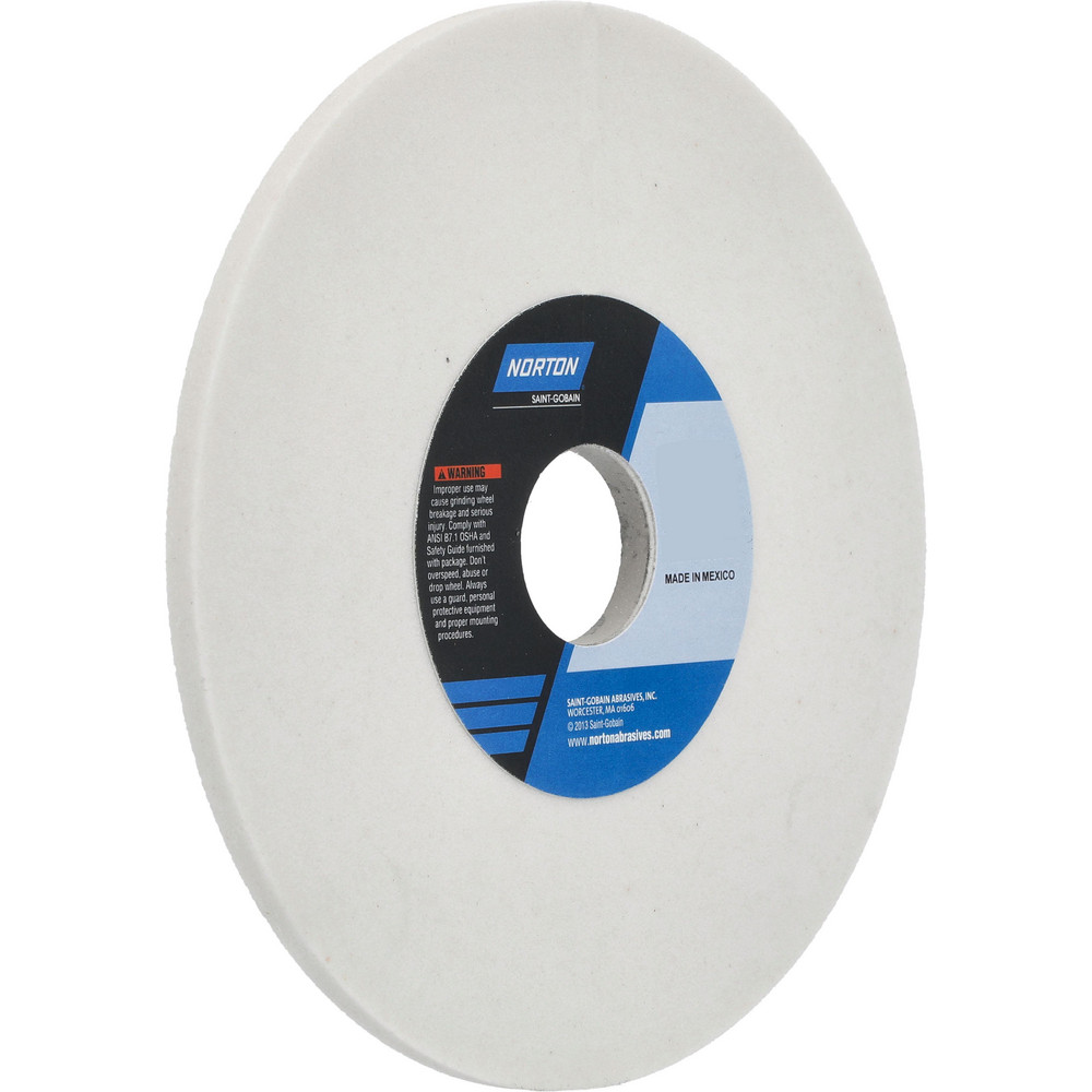 Norton - Surface Grinding Wheel: 7" Dia, 1/2" Thick, 1-1/4" Arbor, 46 ...