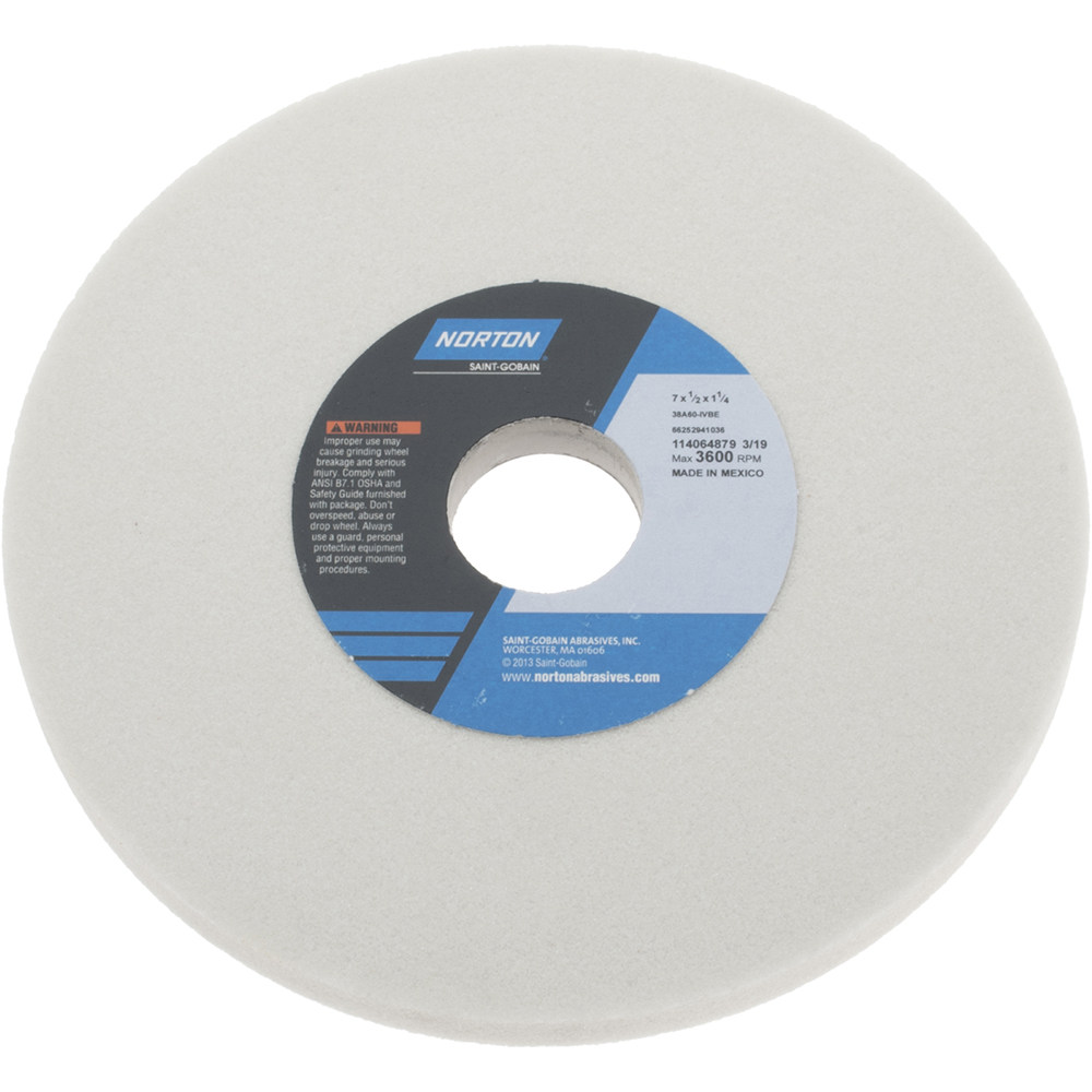 Norton - Surface Grinding Wheel: 60 Grit | MSC Direct