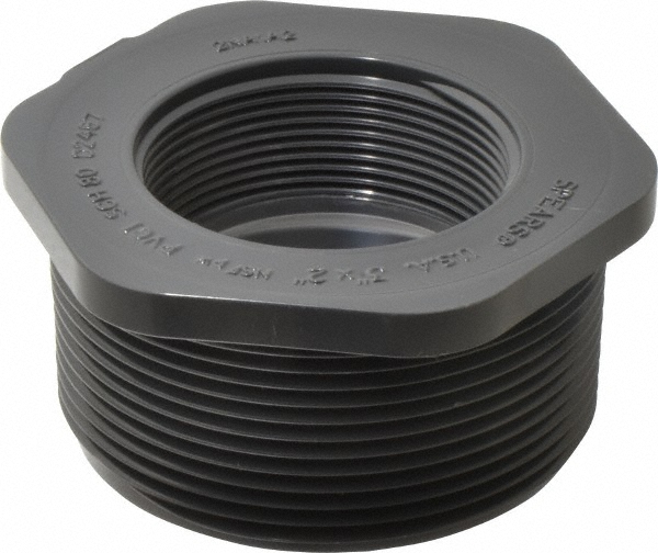 Value Collection - 3 x 2" PVC Plastic Pipe Reducer Bushing - 05970876 ...