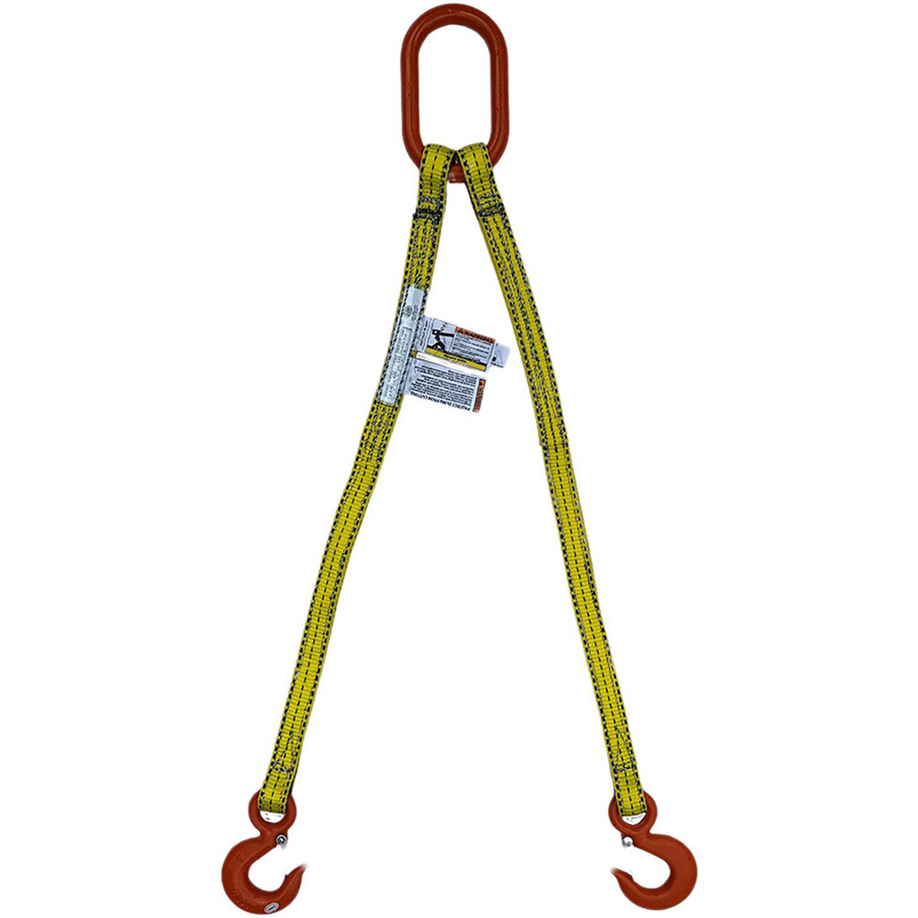 Liftex - Bridle, Type 10 Web Sling: 6' Long, 1" Wide, Nylon | MSC Direct