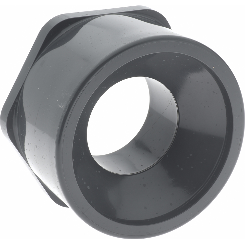 PRO-SOURCE - 4 x 2" PVC Plastic Pipe Reducer Bushing - 05989496 - MSC ...
