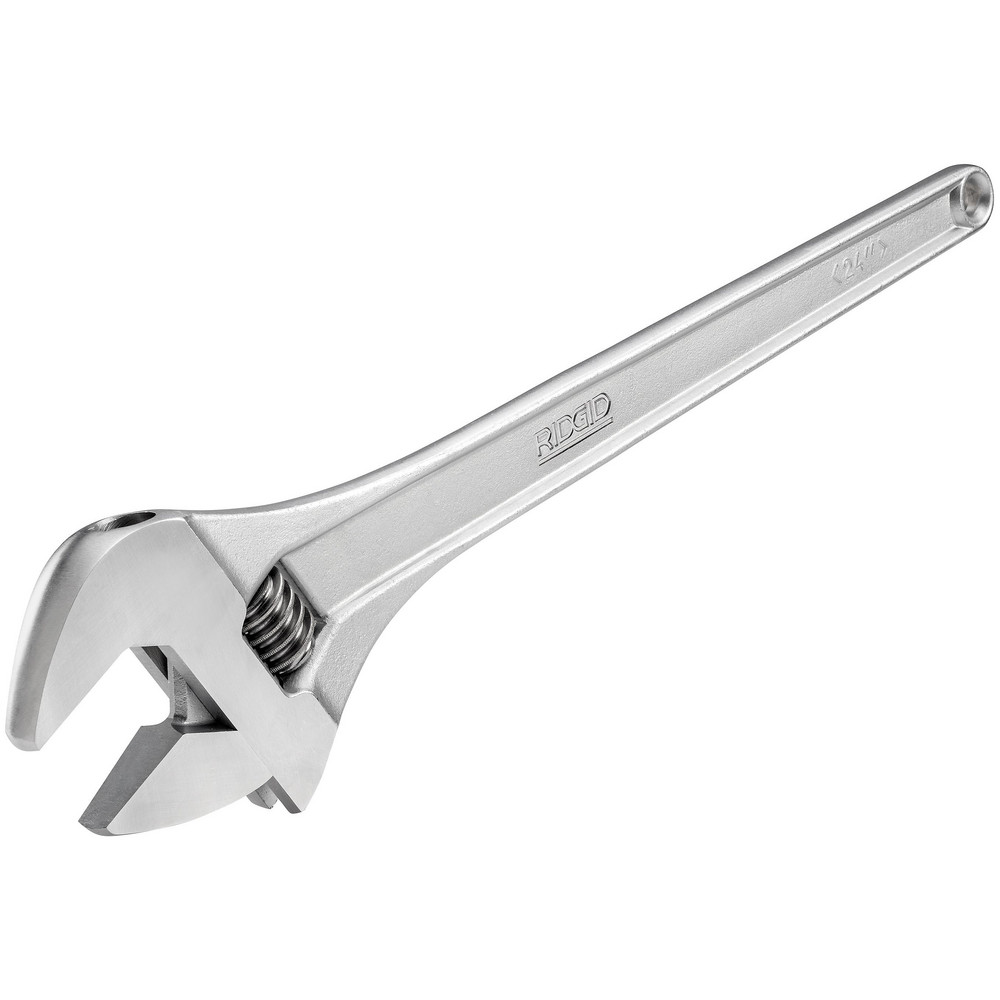 Ridgid - Adjustable Wrench: 24" OAL, 2-7/16" Jaw Capacity | MSC Direct