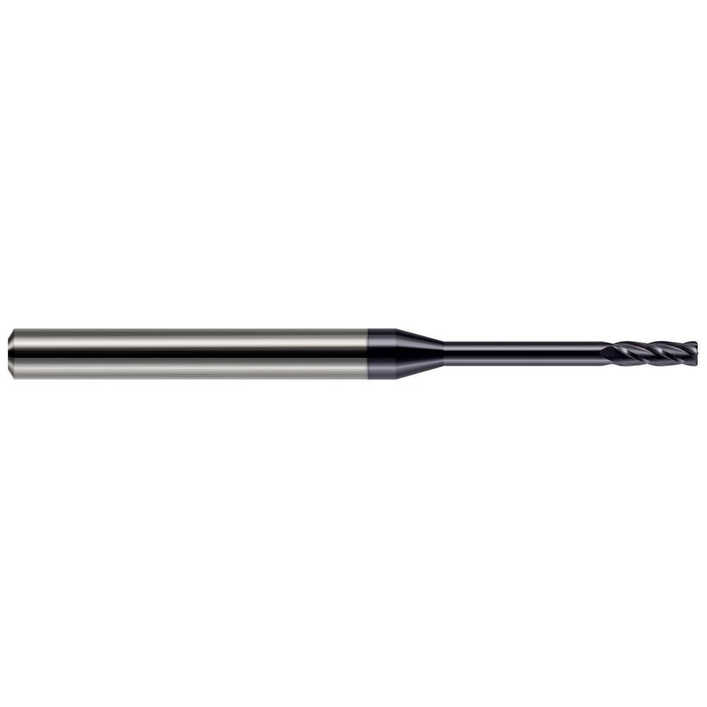 Harvey Tool - Corner Radius End Mill: 3/32" Dia, 0.0100" Radius, 4 ...