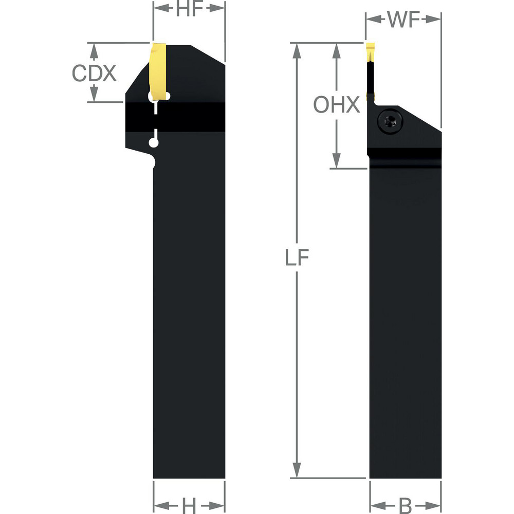 Sandvik Coromant - Indexable Grooving & Cut-Off Toolholders: Hand of ...