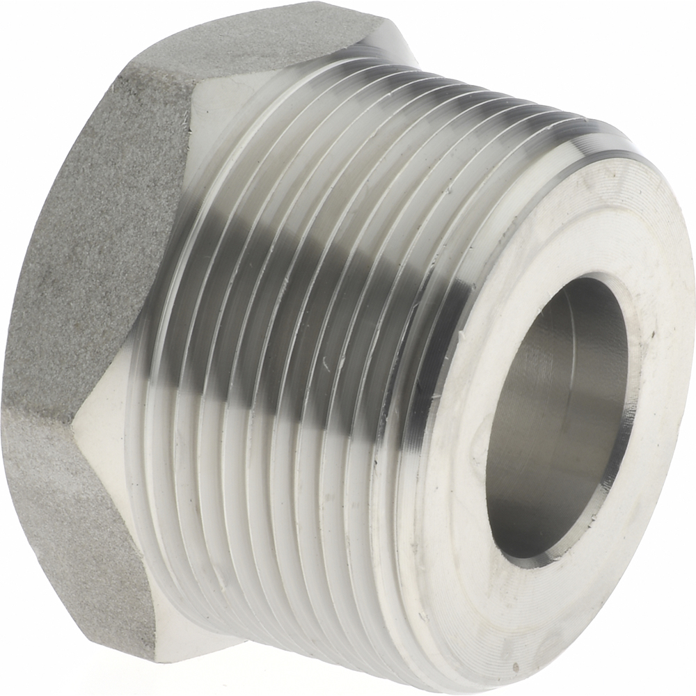 Merit Brass - Pipe Bushing: 1-1/2 x 3/4", 316 & 316L Stainless Steel ...