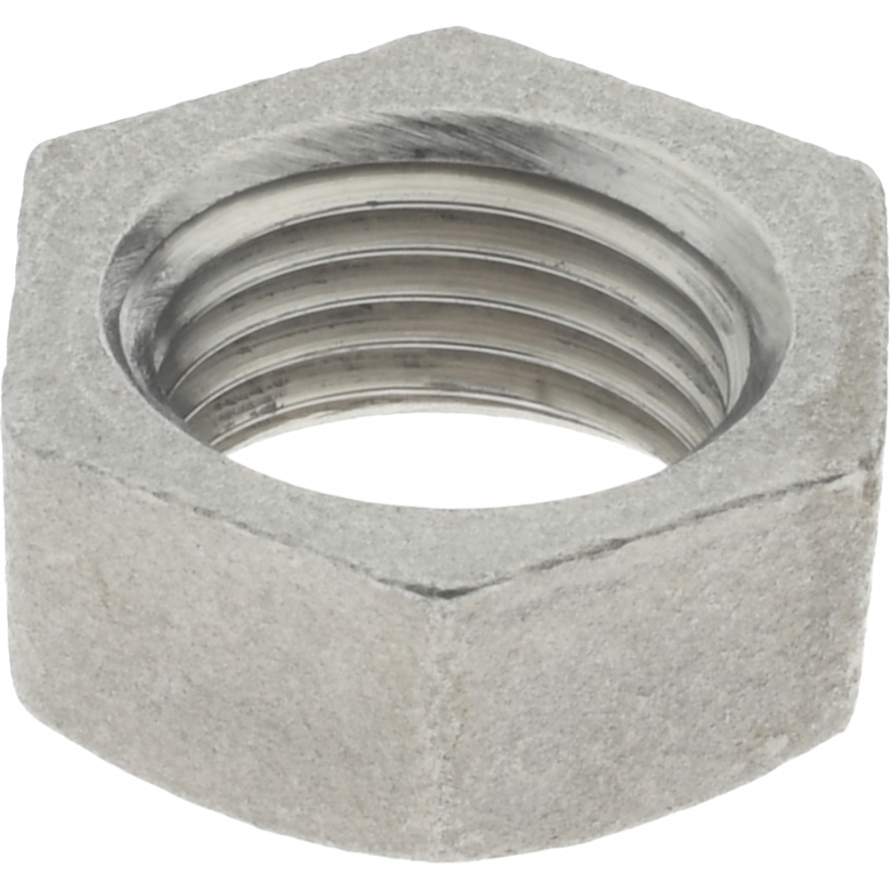 Merit Brass - Pipe Lock Nut: 1/8", 316 Stainless Steel | MSC Direct