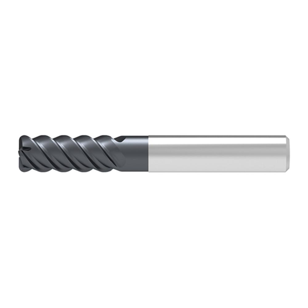 WNT - Corner Radius End Mill: 3.00 mm Dia, 8.00 mm LOC, 0.30 mm Radius ...
