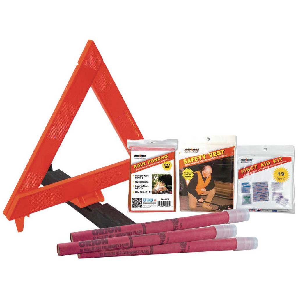 ORION Safety - Compact Camper/RV Roadside Kit | MSC Direct