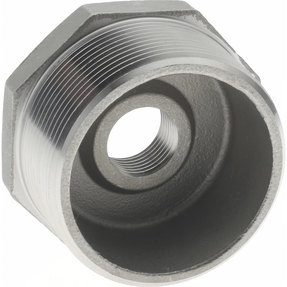 Merit Brass - Pipe Bushing: 2 x 1/2", 316 Stainless Steel | MSC Direct