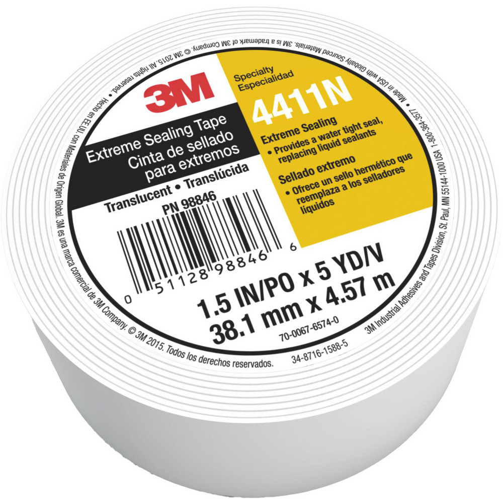 3M - Sealant Tape: Translucent, 2.0000, 36.00, Acrylic | MSC Direct