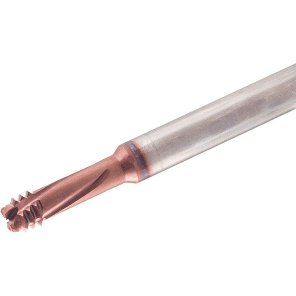 Tungaloy - Helical Flute Thread Mill: M12x1.75, Internal, 4 Flute, 10. ...