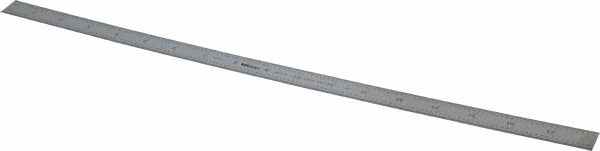 Mitutoyo - 18" Long, 1/64, 1/32, 1/16, 1/8" Graduation, Flexible ...
