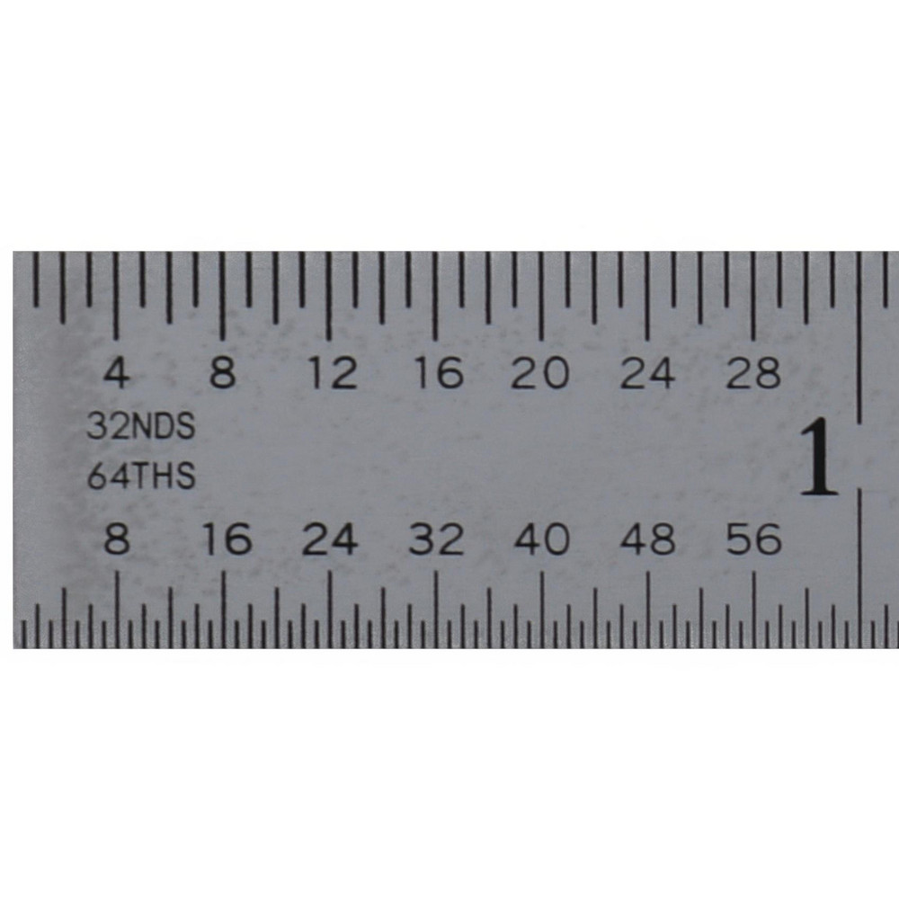 Mitutoyo - Steel Rule: 6" OAL, 16R Graduation, Flexible, 1/2" OAW | MSC ...