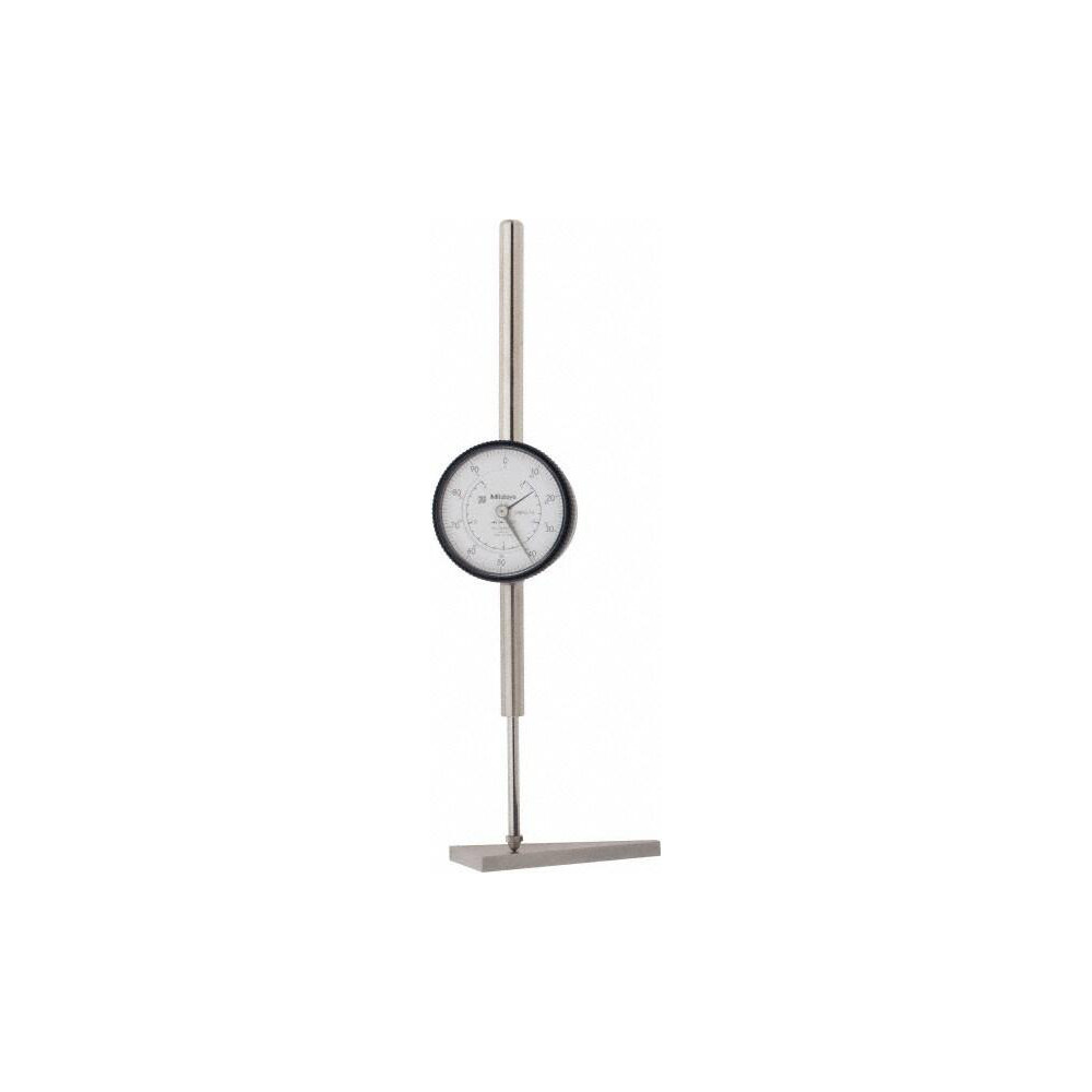 Mitutoyo - Dial Drop Indicator: 2.0000" Max Measurement, 0-100 Dial Reading, 0.003000" Accuracy ...