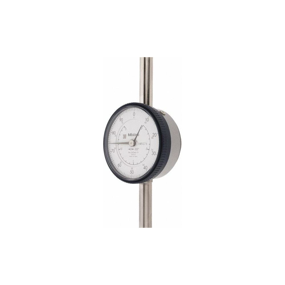 Mitutoyo - Dial Drop Indicator: 2.0000" Max Measurement, 0-100 Dial Reading, 0.003000" Accuracy ...