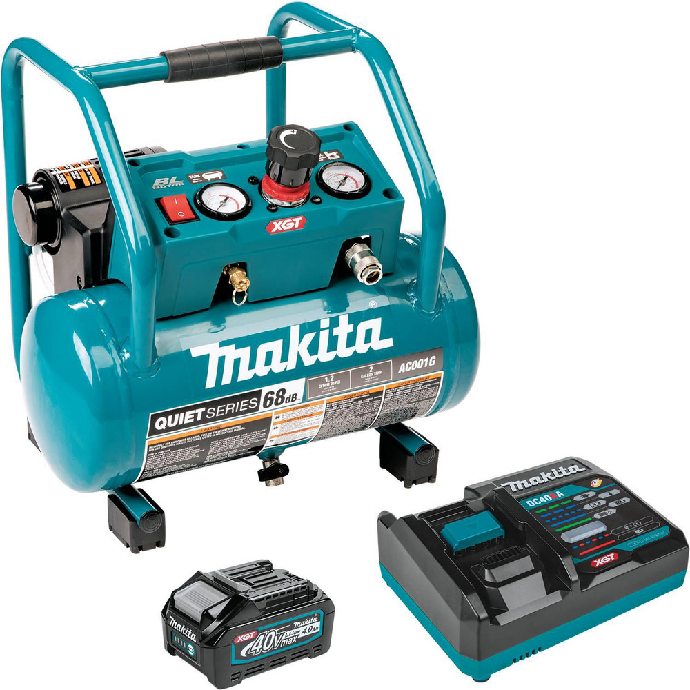Makita - Portable Cordless Air Compressors: Number of Stages: 1.000 ...