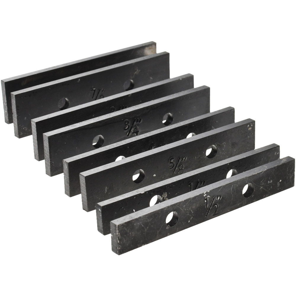Value Collection - 8 Piece, 3-1/2 Inch Long x 5/32 Inch Thick, Steel ...
