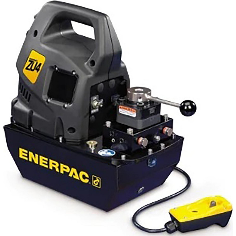 Enerpac - Power Hydraulic Pumps & Jacks: Type: Electric Hydraulic Pump; 1st Stage Pressure ...