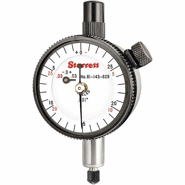 Starrett - Dial Drop Indicator: 0.0750" Max Measurement | MSC Direct