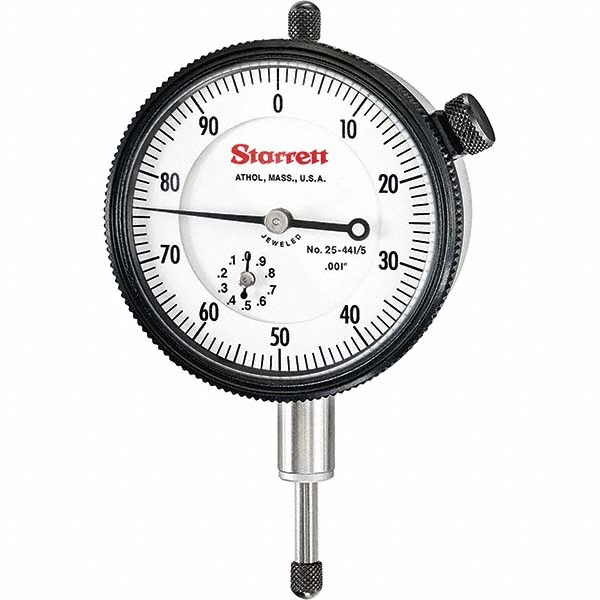 Starrett - Dial Drop Indicator: 0.5000" Max Measurement, 0-100 Dial ...