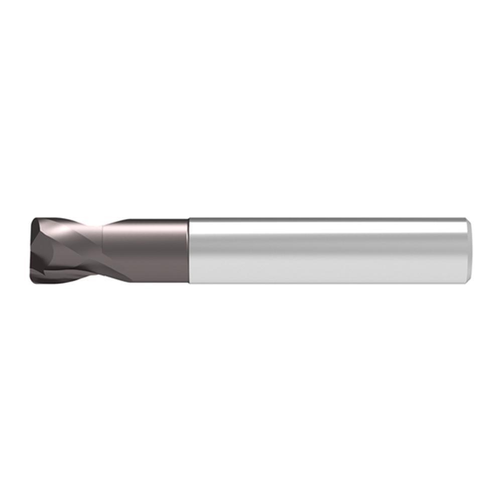 WNT - Corner Radius End Mill: 3.00 mm Dia, 2.00 mm LOC, 0.30 mm Radius ...