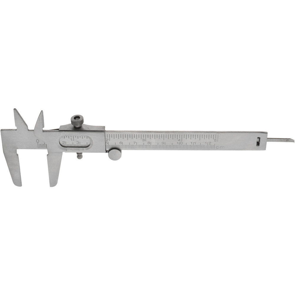 Value Collection - Vernier Caliper: 0 to 0.063" Graduation, Stainless ...