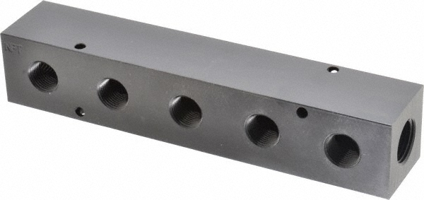 Made in USA - 1/2" Inlet, 3/8" Outlet Manifold - 06429609 - MSC ...