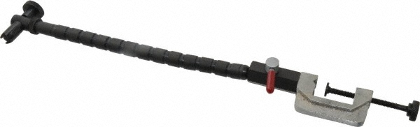 Flexbar - 12 Inch Long, Magnetic Indicator Base Flexible Arm on C-Clamp ...