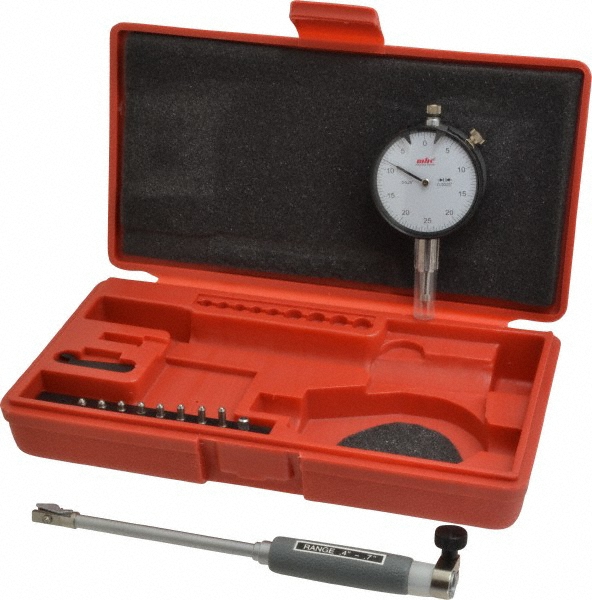 Value Collection - 9 Anvil, 0.4 to 0.7" Dial Bore Gage - 06451850 - MSC ...