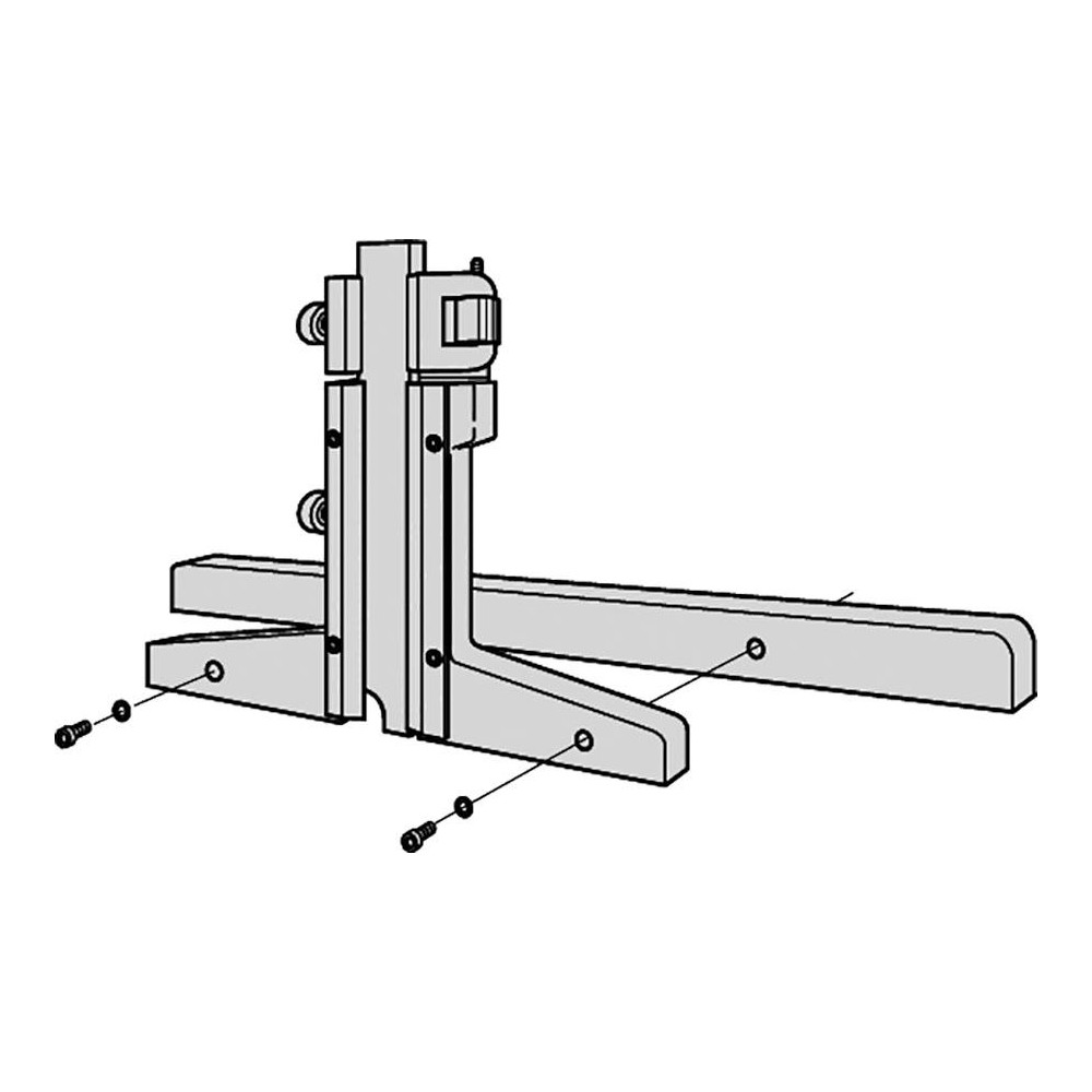 Mitutoyo - 10 Inch Long, Depth Gage Base Extension | MSC Direct