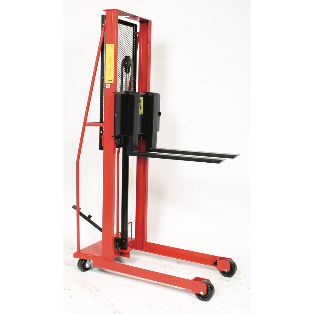 Wesco Industrial Products - Manually Operated Lifts: Steel Stacker Lift ...