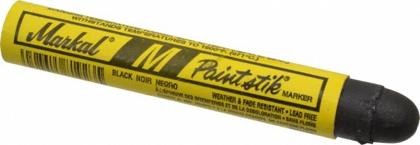 Markal - Paint Pen Marker: Black, Oil-Based - 06471262 - MSC Industrial ...