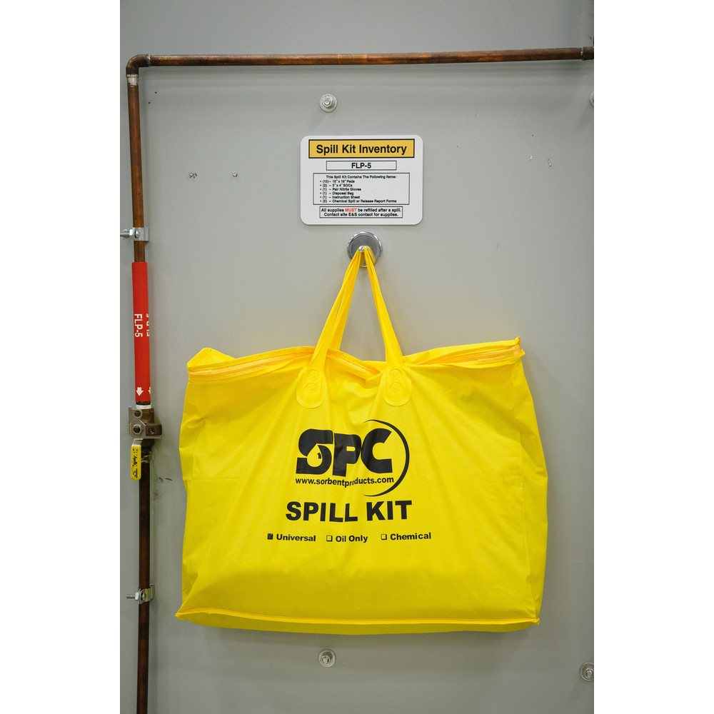 Brady SPC Sorbents - 5 Gal Capacity Universal Spill Kit | MSC Direct