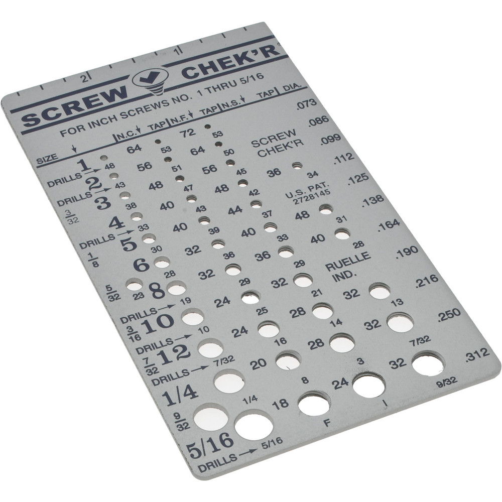 Value Collection - No.1 to 5/16 Inch Stainless Steel Inch Thread Screw ...