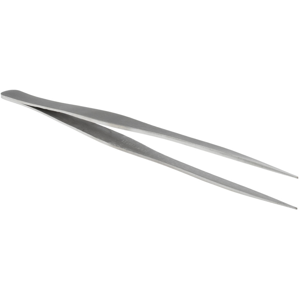 Value Collection - Assembly Tweezer: Stainless Steel, Straight Tip, 6-1 ...