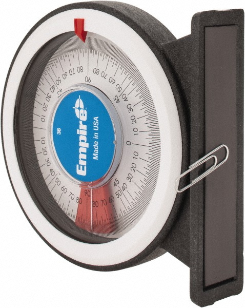 Empire Level - 360° Measuring Range, Magnetic Base Dial Protractor ...