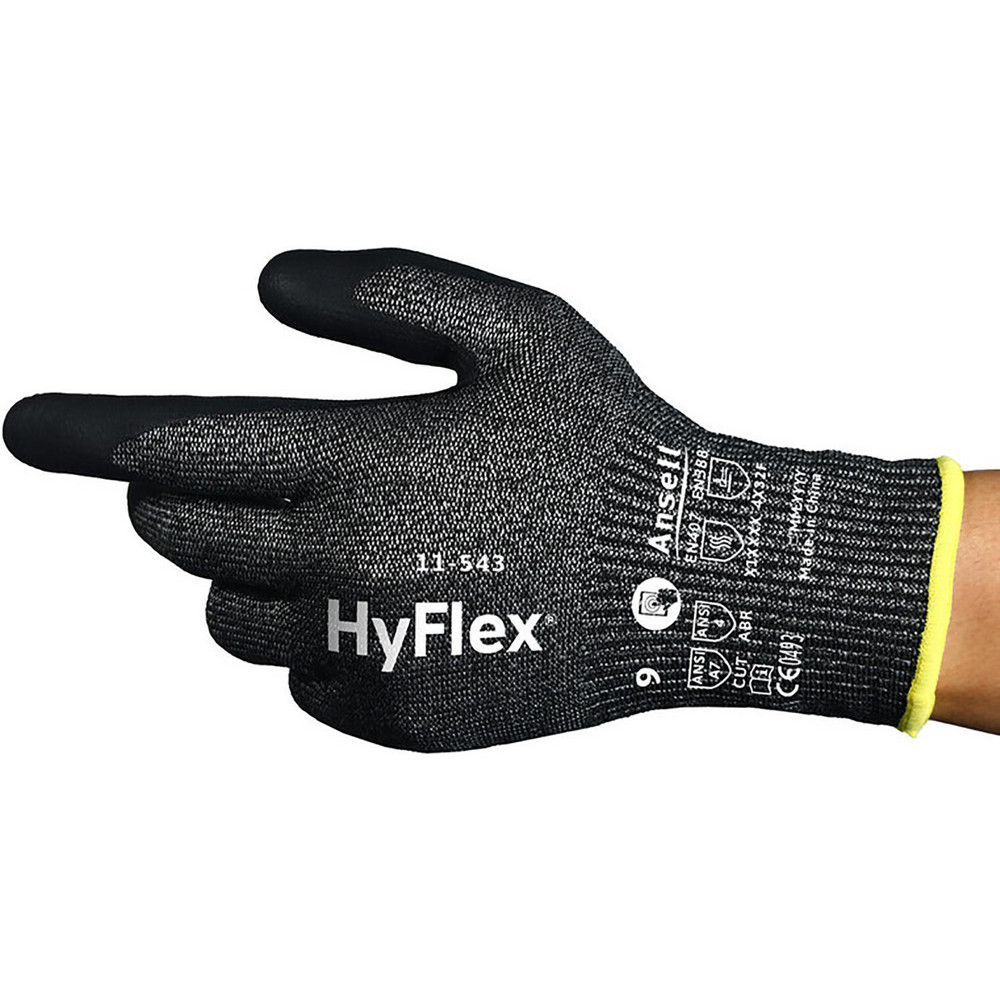 Ansell - Cut, Puncture & Abrasion-Resistant Gloves: HyFlex® 11-543, Size Large, ANSI Cut A7 ...
