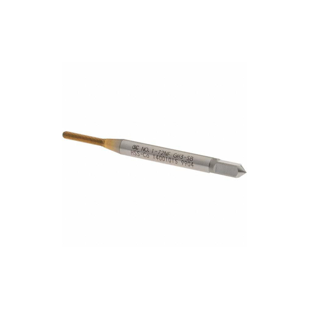 OSG - Thread Forming Tap: #1-72 UNF, 2B Class of Fit, Bottoming Chamfer ...
